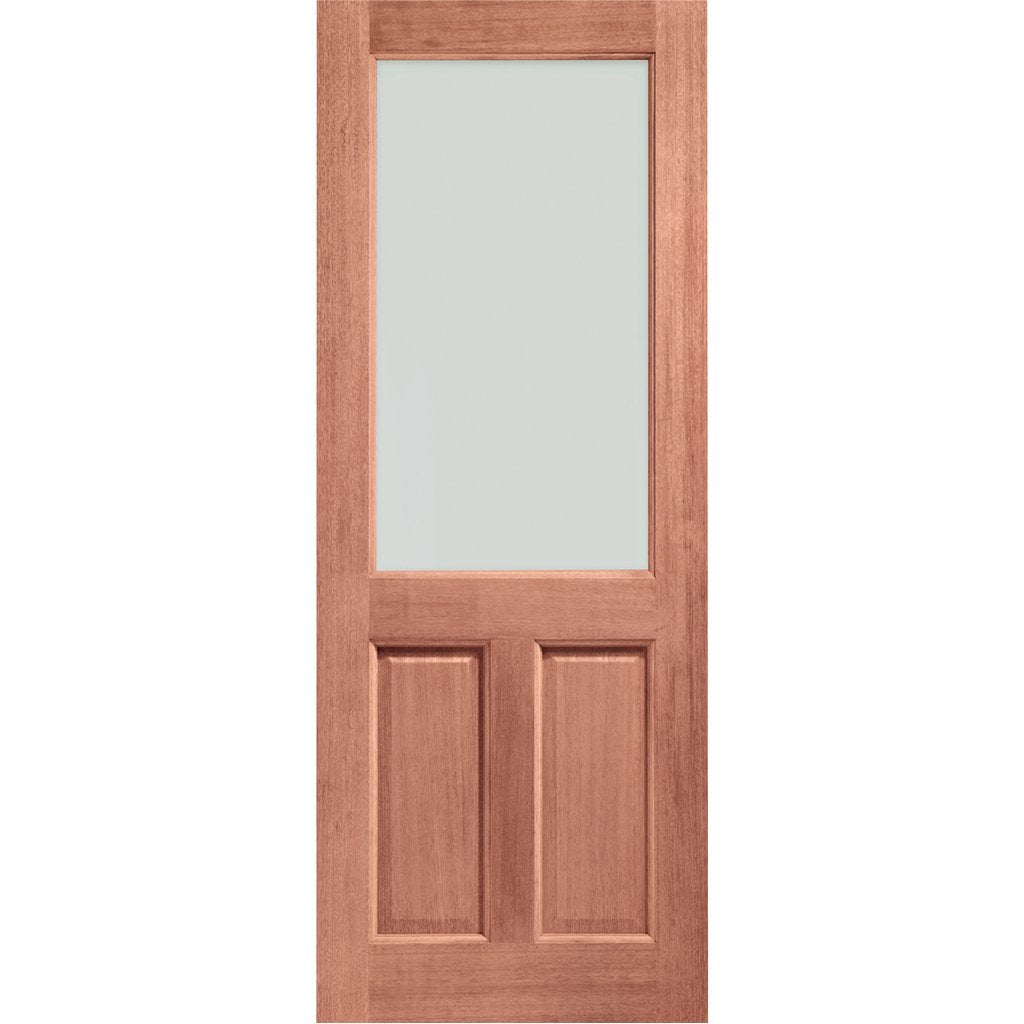 2XG Exterior Hardwood Back Door - Fit Your Own Glass