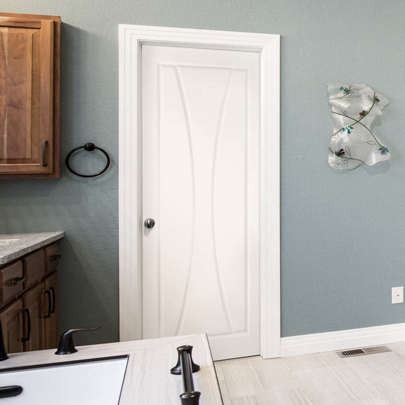 Gretna Lightly Grained Internal PVC Panel Door – Direct Doors