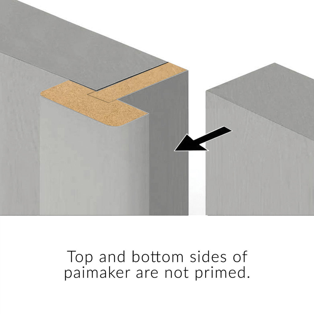 Thru Pairmaker - Light Grey Primed - Converts two internal doors to a