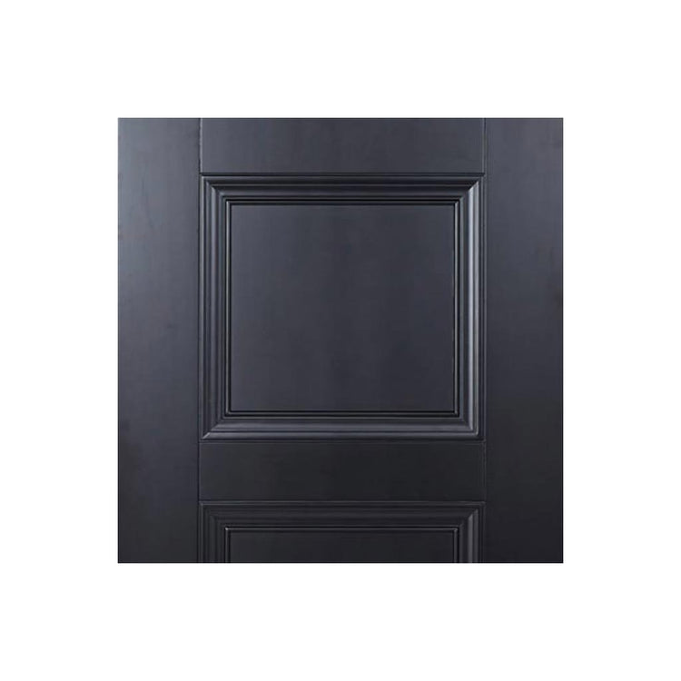 Amsterdam 3 Panel Black Primed Internal Door – Direct Doors