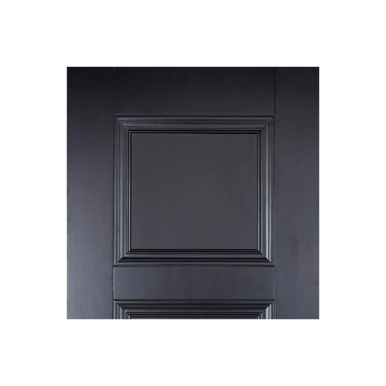 Amsterdam 3 Panel Black Primed Internal Door – Direct Doors
