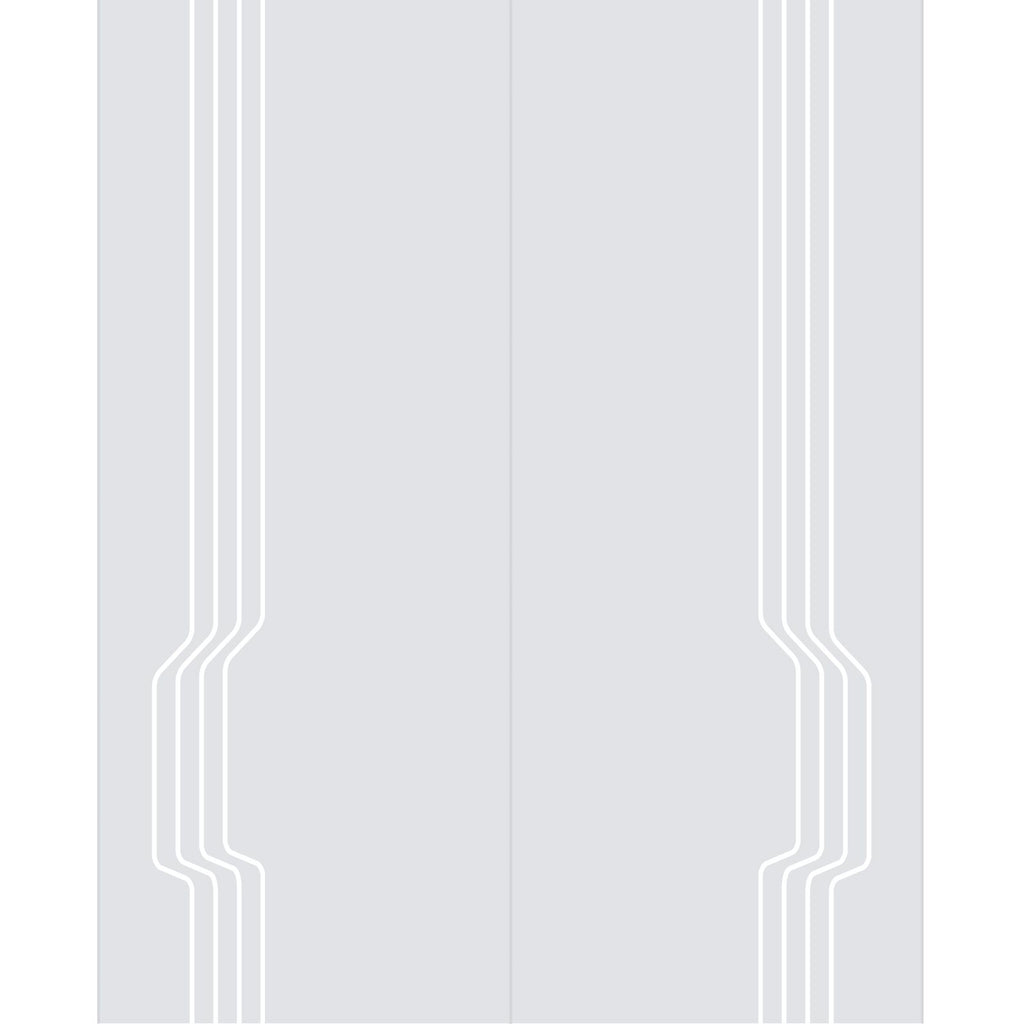 Double Glass Sliding Door - Polwarth 8mm Clear Glass - Obscure Printed