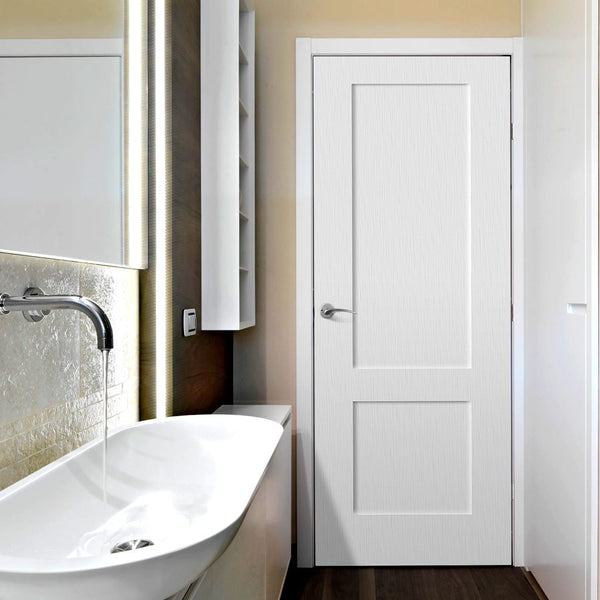 Internal PVC Doors - White, Glazed, Panel - Direct Doors UK